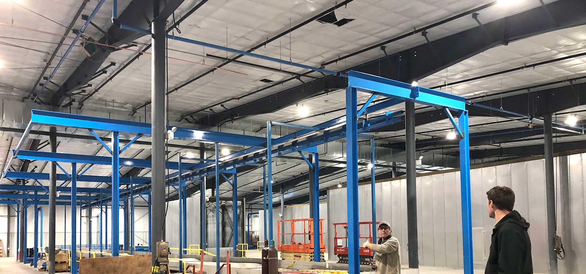 ASV Paint Shop Addition - HAWK Construction, Inc.